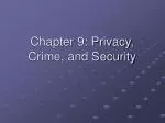 PPT - Chapter 9 Information Systems Ethics, Computer Crime, and ...