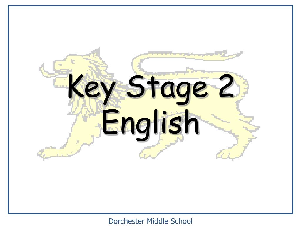 PPT - Key Stage 2 English PowerPoint Presentation, free download - ID ...