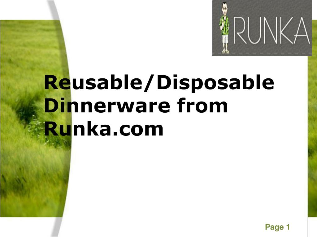 PPT - biodegradable dinnerware PowerPoint Presentation, free download ...