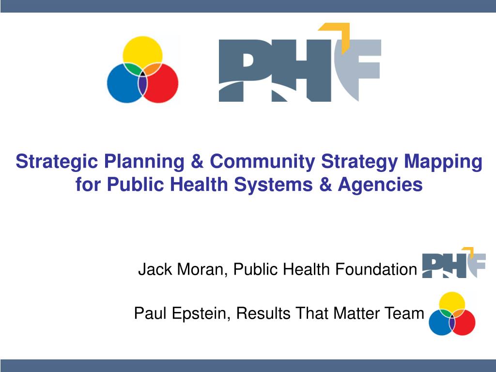 PPT - Strategic Planning & Community Strategy Mapping for Public Health ...