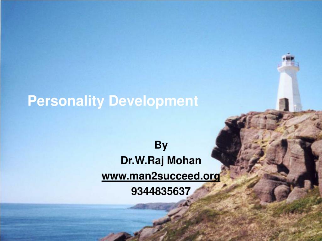 PPT - personality development PowerPoint Presentation, free download ...