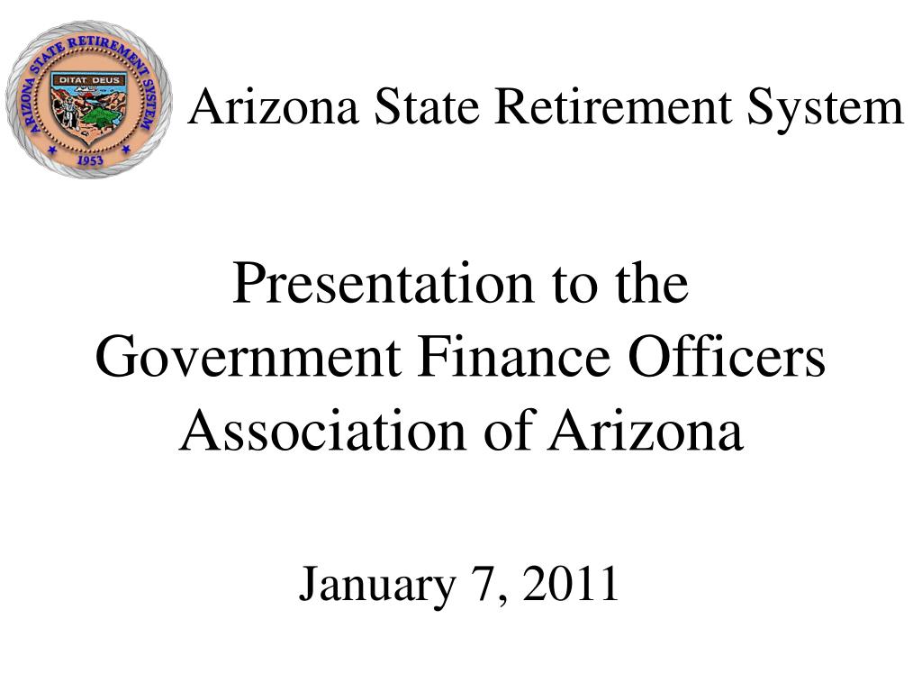 PPT - Arizona State Retirement System PowerPoint Presentation, free ...