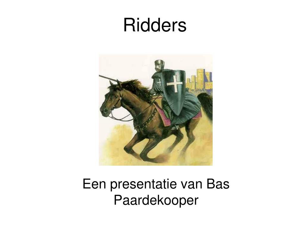 PPT - Ridders PowerPoint Presentation, free download - ID:1330201