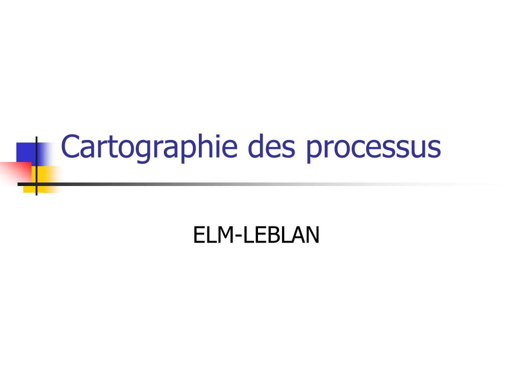 PPT - Cartographie des processus PowerPoint Presentation, free download ...