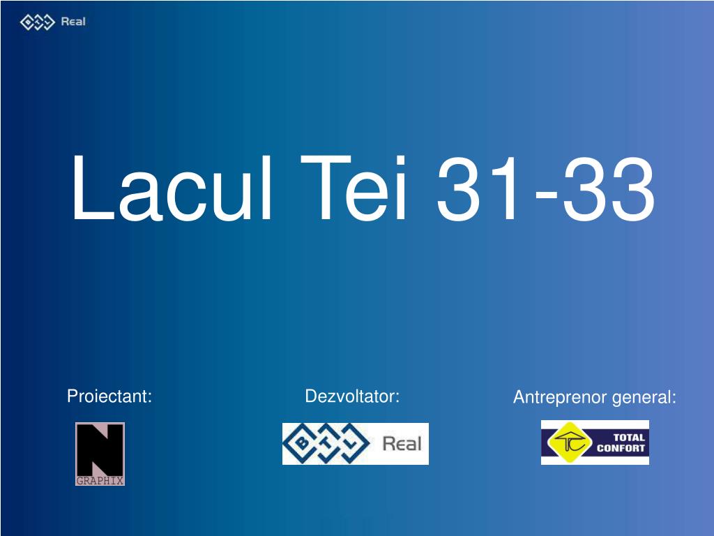 PPT - Modern Apartments at Lacul Tei 31-33 PowerPoint Presentation ...