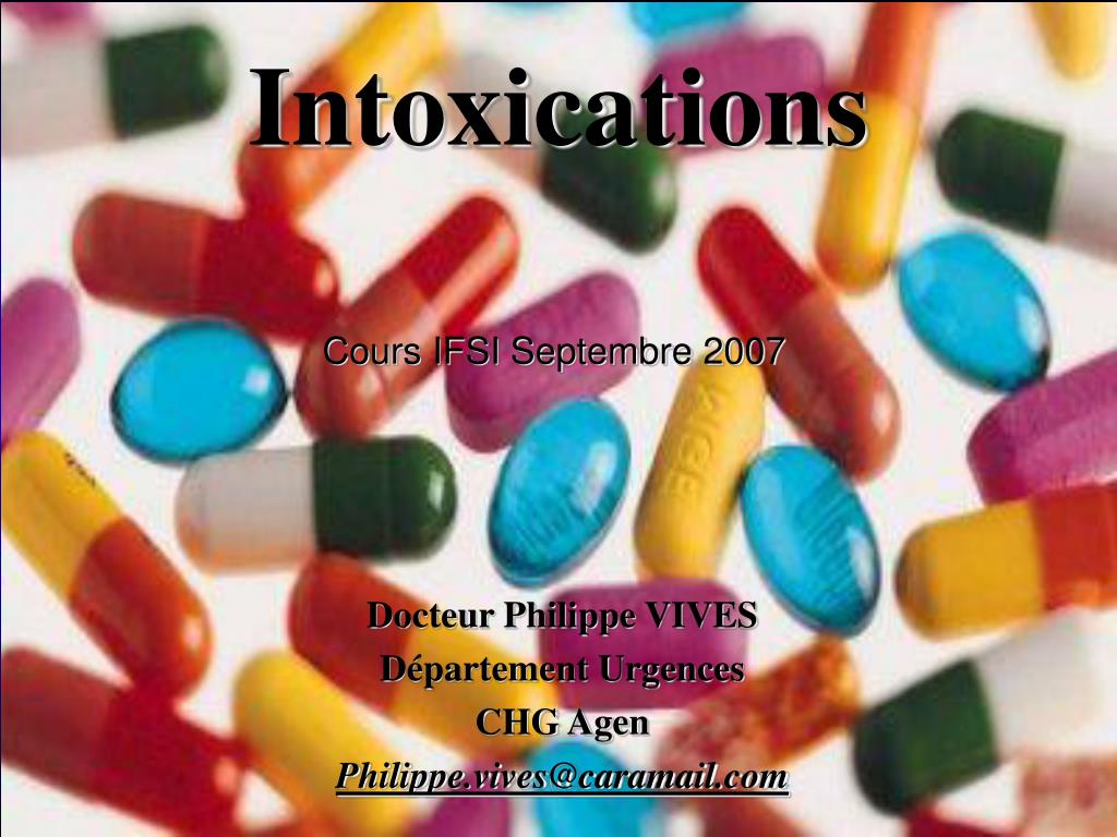 PPT - Intoxications PowerPoint Presentation, free download - ID:1335382