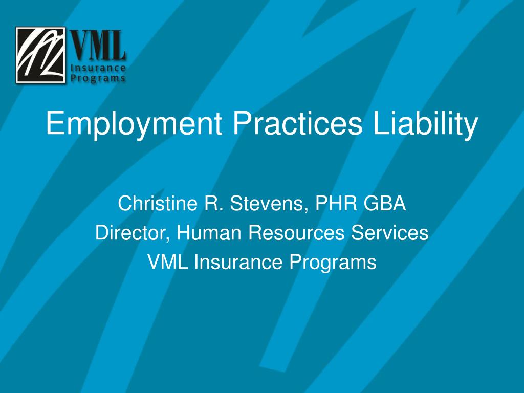 PPT - Employment Practices Liability PowerPoint Presentation, free ...