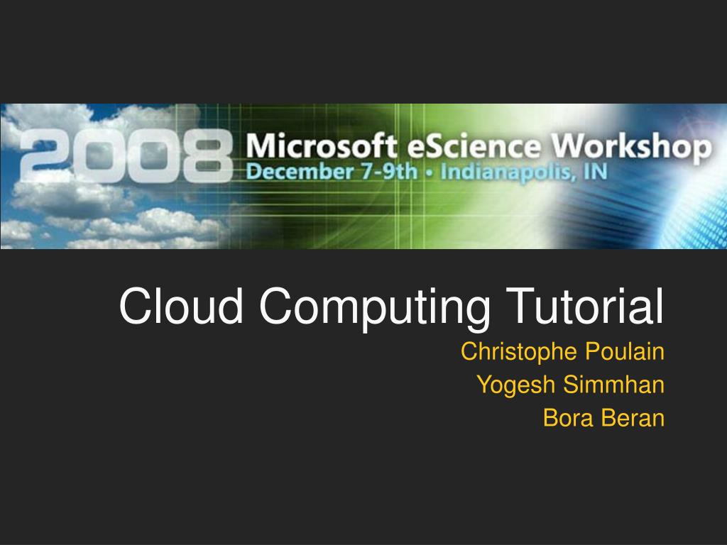 PPT - Cloud Computing Tutorial PowerPoint Presentation, free download ...