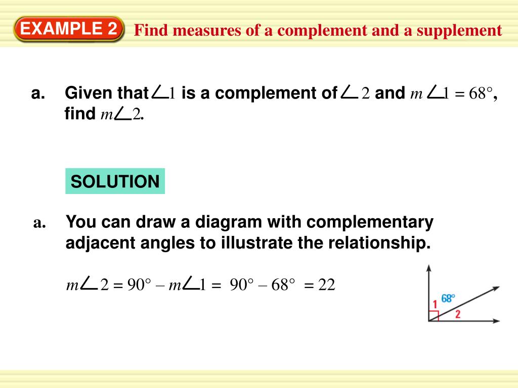 PPT - Understanding Angles - Complementary and Supplementary ...