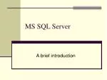 PPT - MS Access, SQLite Server and SharePoint Server Database Recovery PowerPoint Presentation ...