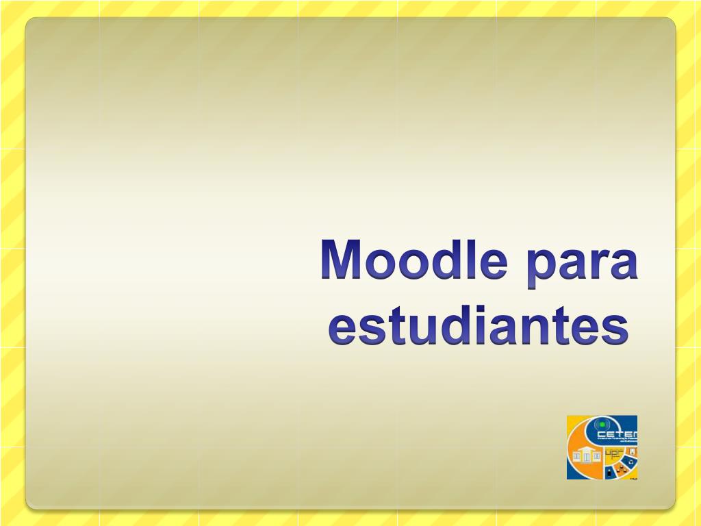 PPT - Moodle para estudiantes PowerPoint Presentation, free download ...