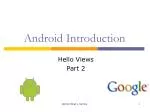 PPT - Android Introduction PowerPoint Presentation, free download - ID ...