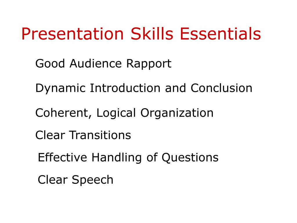 PPT - Presentation Skills Essentials PowerPoint Presentation, free ...