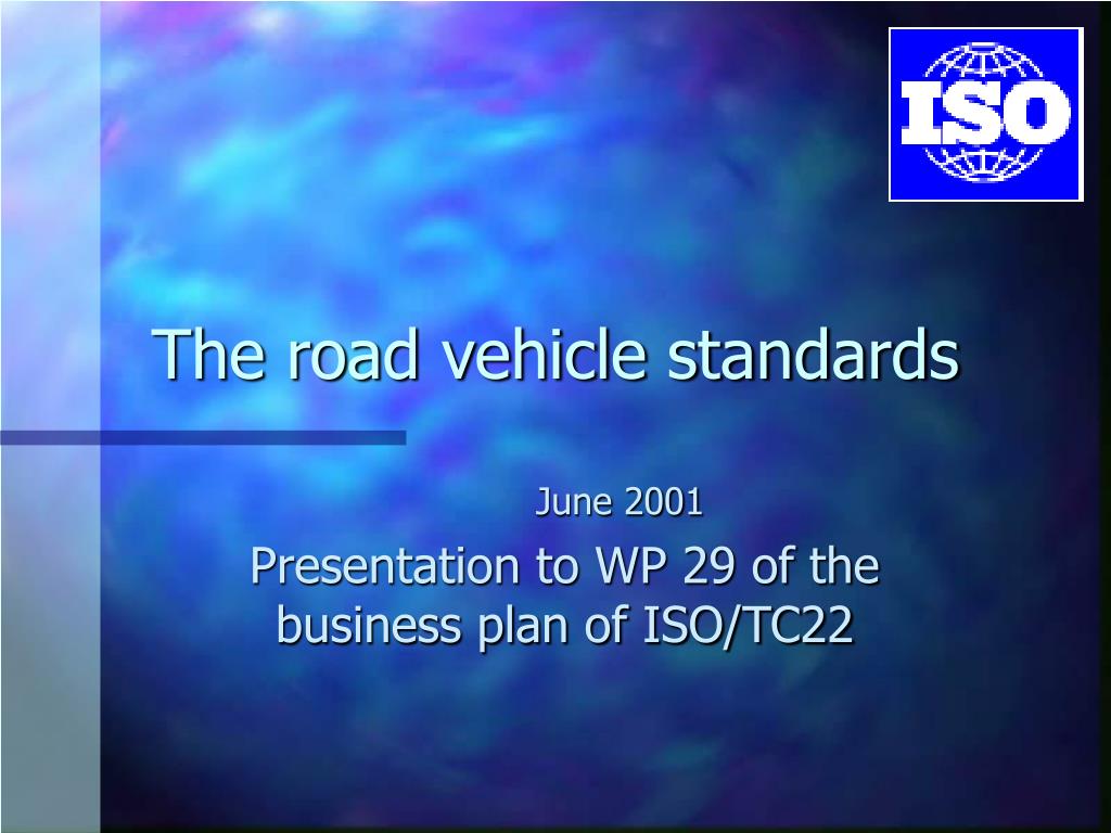 PPT - The road vehicle standards PowerPoint Presentation, free download ...