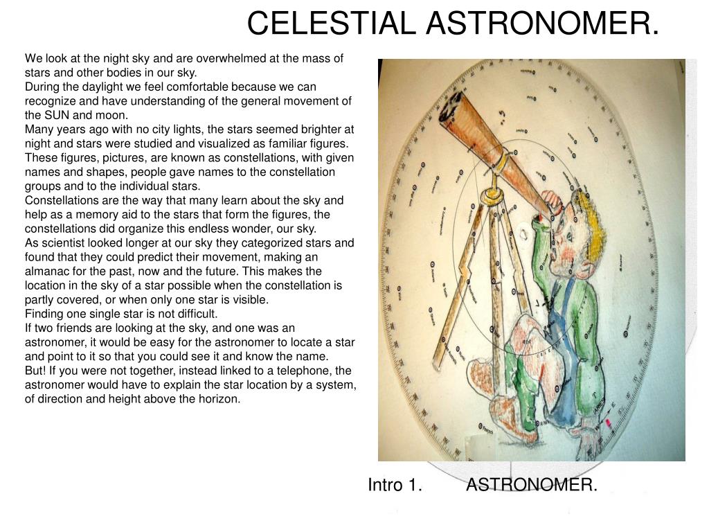 PPT - CELESTIAL ASTRONOMER. PowerPoint Presentation, free download - ID ...
