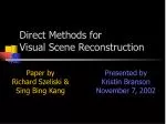 PPT - Visual Methods PowerPoint Presentation, free download - ID:1174983