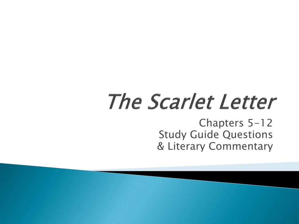 PPT - The Scarlet Letter PowerPoint Presentation, free download - ID ...