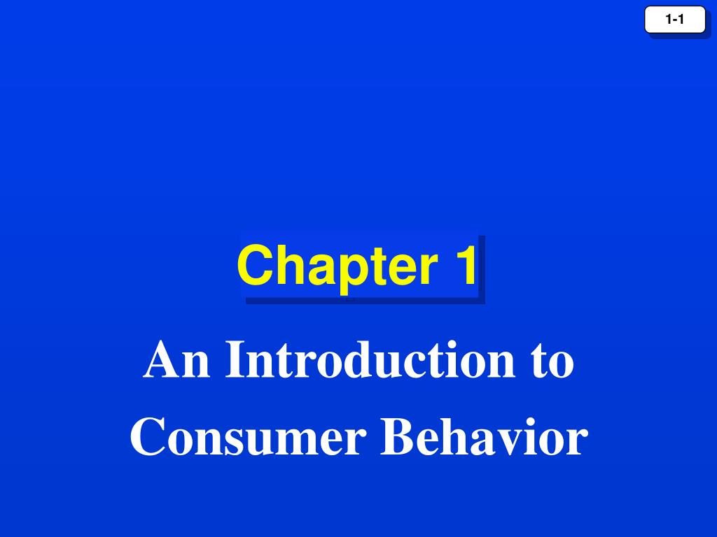 PPT - Understanding Consumer Behavior: The Key to Effective Marketing ...