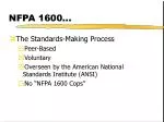 PPT - NFPA 1710 & 1720: It’s A Local Decision PowerPoint Presentation ...