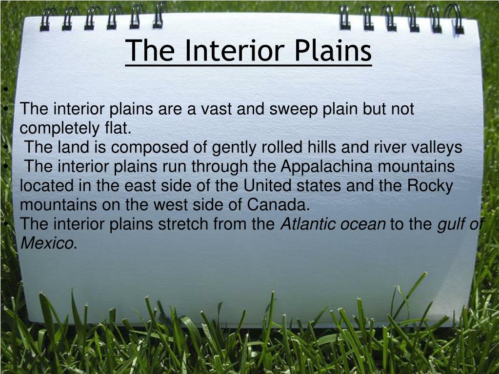 PPT - The Interior Plains PowerPoint Presentation, free download - ID ...