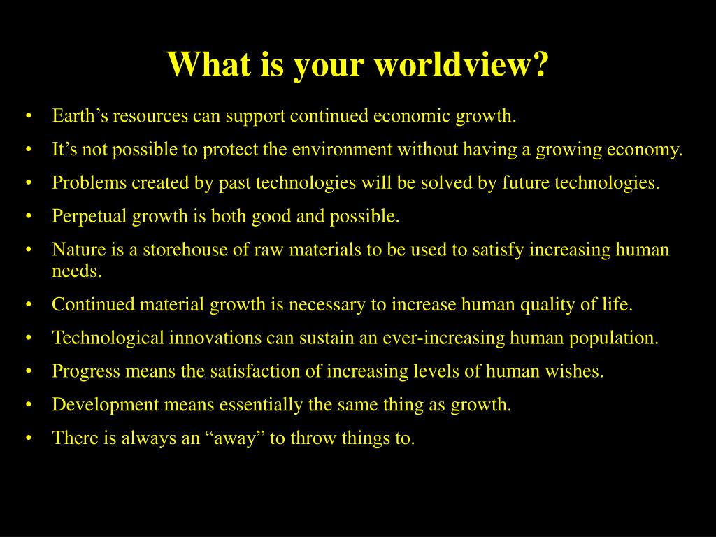 PPT - What is your worldview? PowerPoint Presentation, free download ...