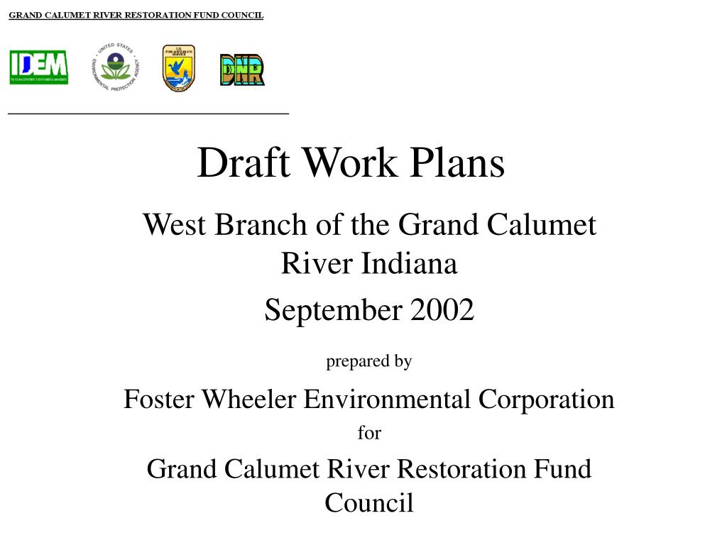 PPT - Draft Work Plans PowerPoint Presentation, free download - ID:1357919