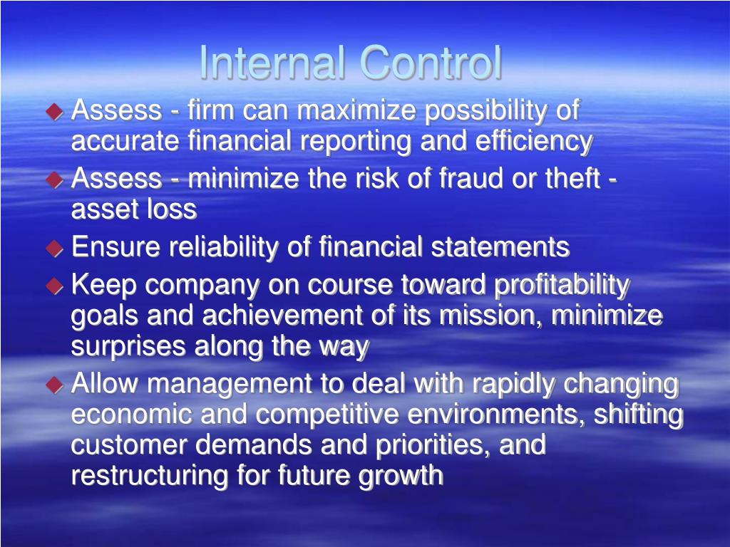 PPT - Internal Control PowerPoint Presentation, free download - ID:1357967