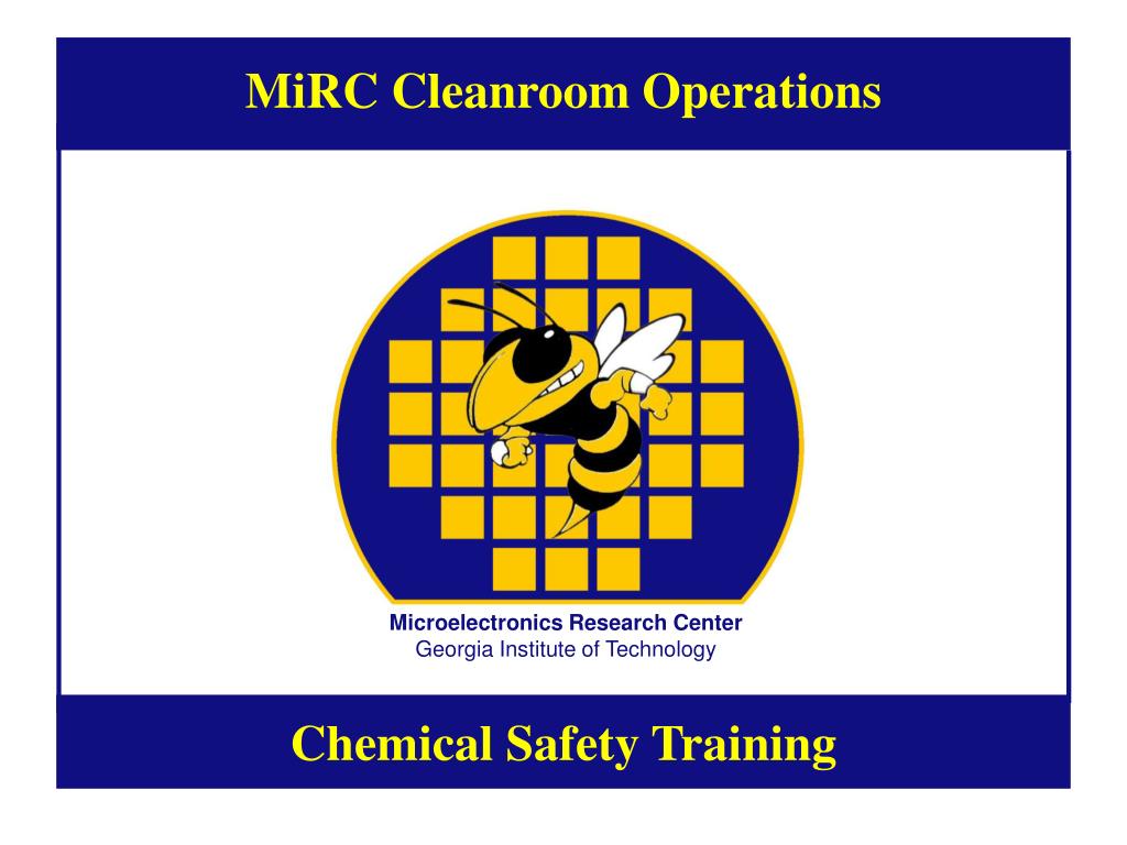 PPT - MiRC Cleanroom Operations PowerPoint Presentation, free download ...