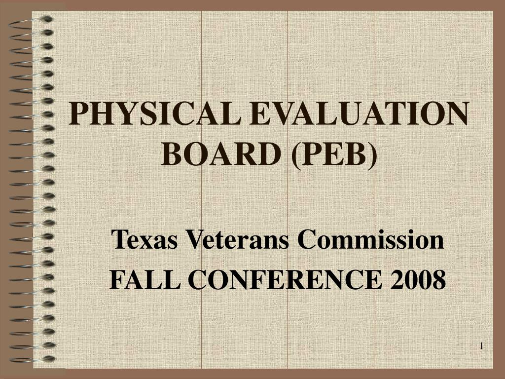 PPT - PHYSICAL EVALUATION BOARD (PEB) PowerPoint Presentation, free ...