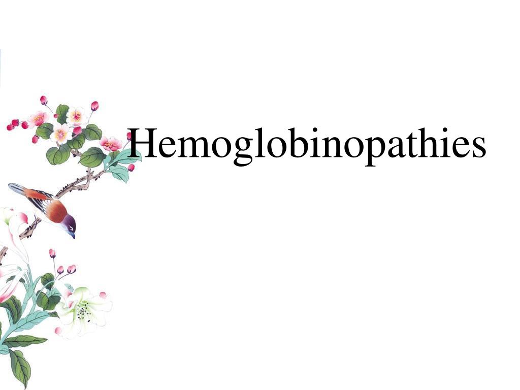 PPT - Hemoglobinopathies PowerPoint Presentation, free download - ID ...