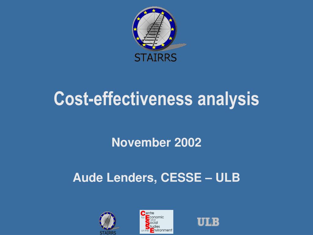 PPT - Cost-effectiveness analysis PowerPoint Presentation, free ...