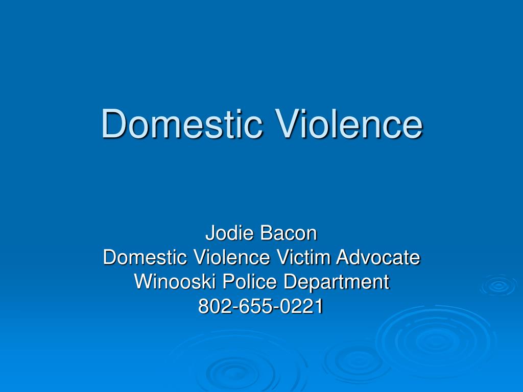 PPT - Domestic Violence PowerPoint Presentation, free download - ID:13657