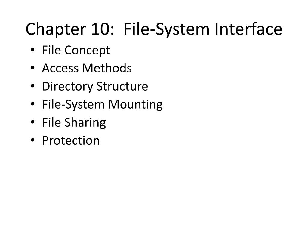 PPT - Understanding File System: Concepts, Methods, and Operations ...