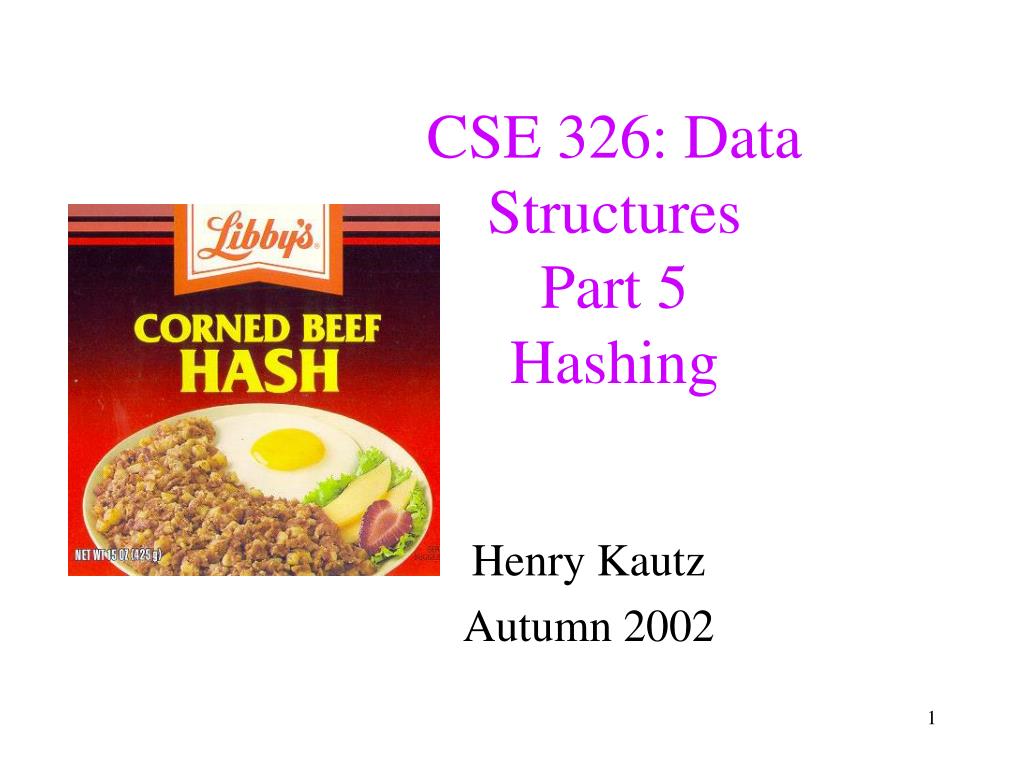 PPT - CSE 326: Data Structures Part 5 Hashing PowerPoint Presentation, free download - ID:1368303