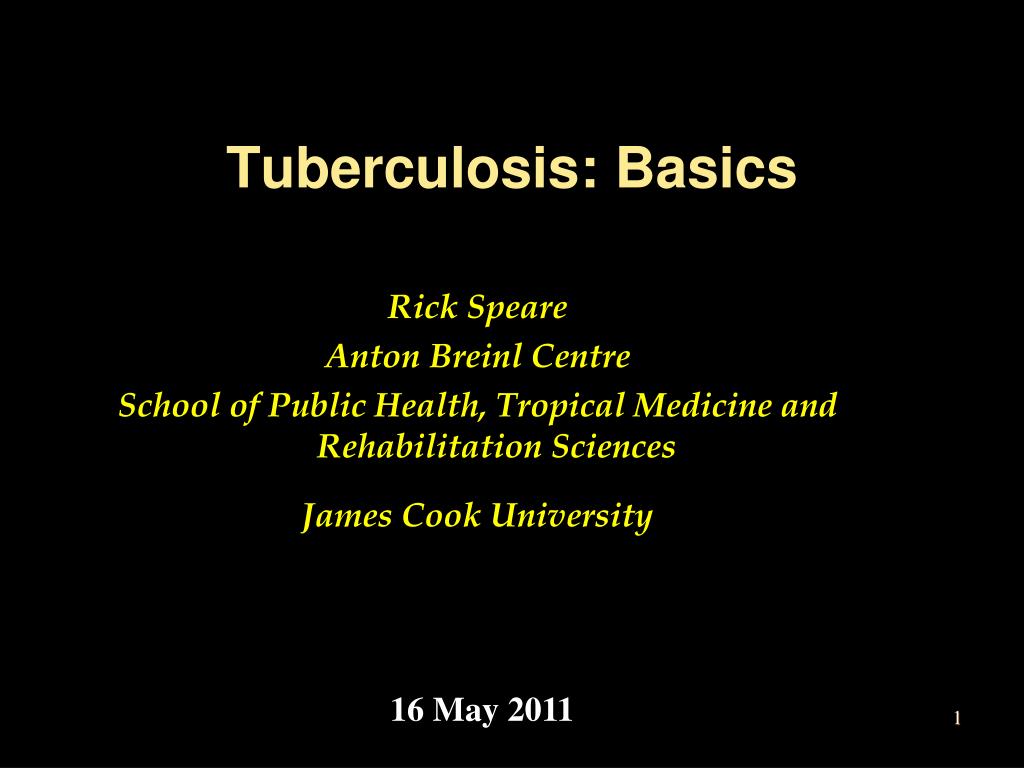 PPT - Tuberculosis: Basics PowerPoint Presentation, free download - ID ...