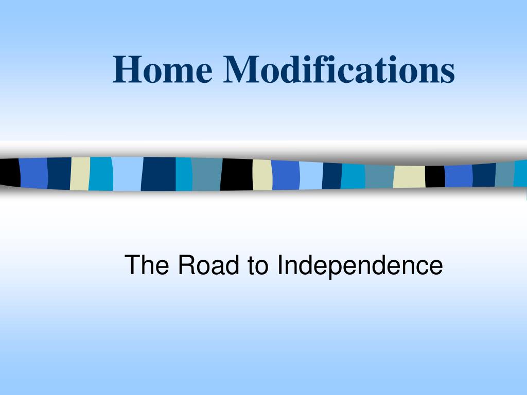 PPT - Home Modifications PowerPoint Presentation, free download - ID ...