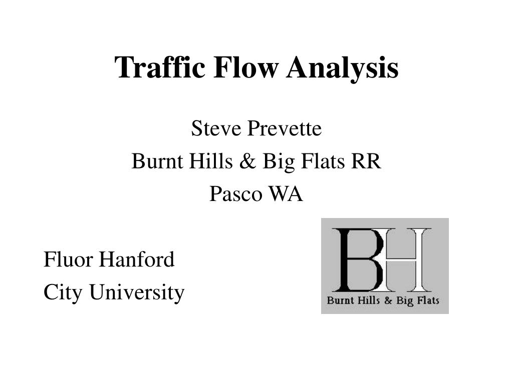 PPT - Traffic Flow Analysis PowerPoint Presentation, free download - ID ...