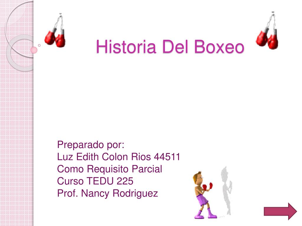 PPT - Historia Del Boxeo PowerPoint Presentation, free download - ID ...