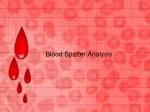 PPT - Forensic Science: Blood Analysis and Blood Spatter at a Crime ...