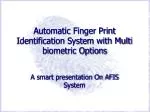 PPT - Automatic Identification System PowerPoint Presentation, free ...