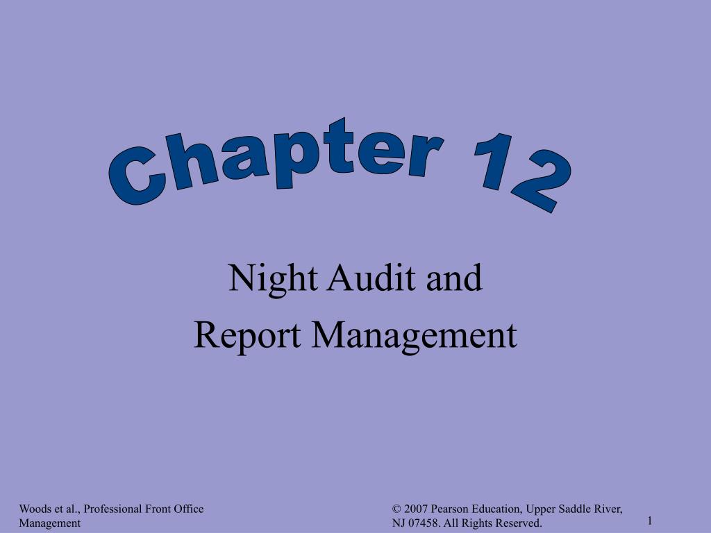 PPT - Night Audit and Report Management PowerPoint Presentation, free ...