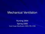 PPT - Mechanical Ventilation for Nursing PowerPoint Presentation, free ...