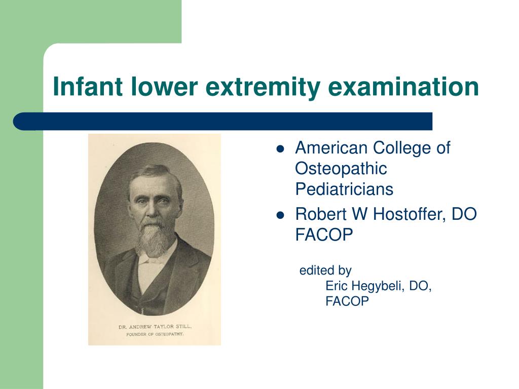 PPT - Infant lower extremity examination PowerPoint Presentation, free ...