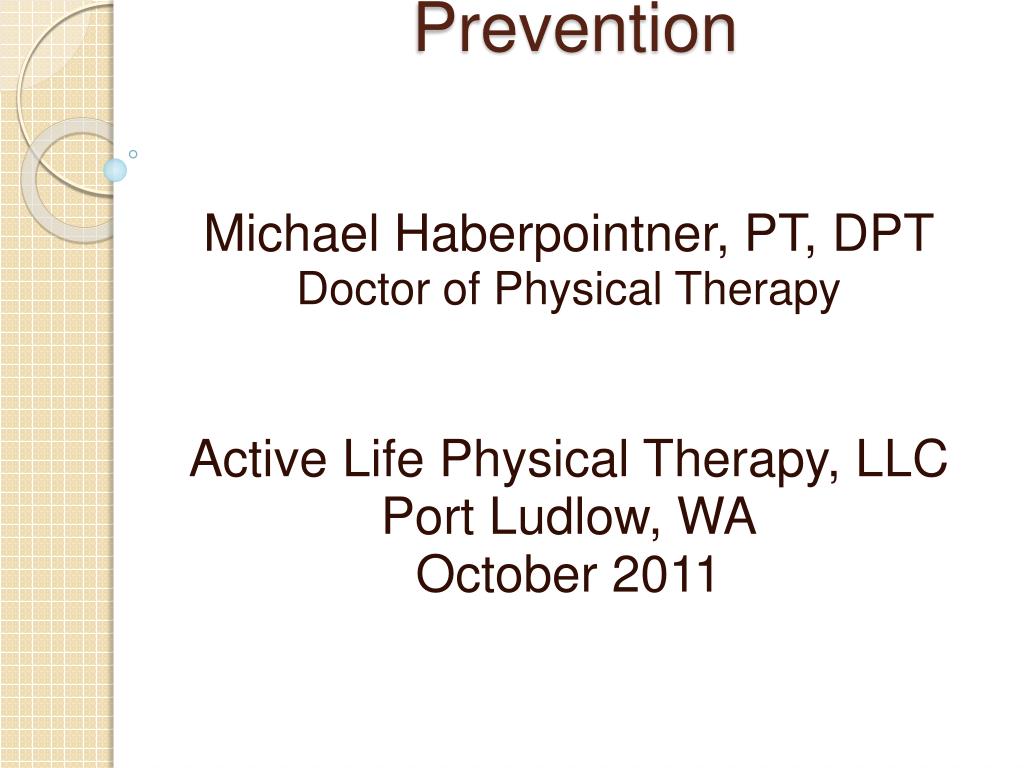 PPT - Balance and Fall Prevention PowerPoint Presentation, free ...