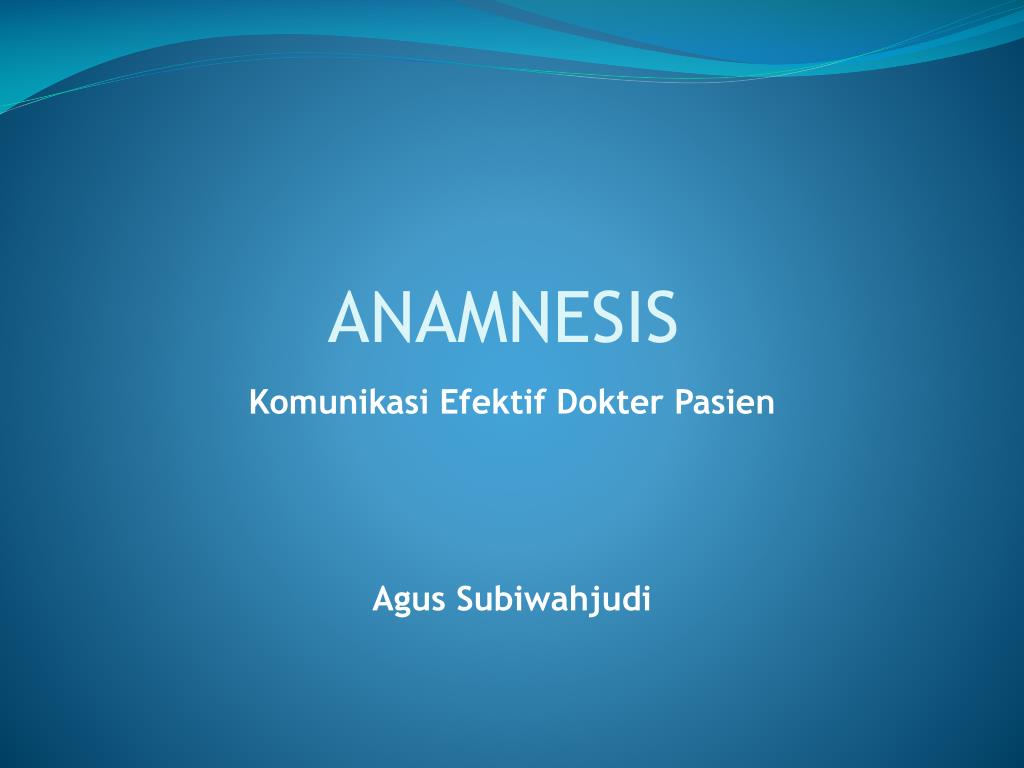 PPT - ANAMNESIS PowerPoint Presentation, free download - ID:1383873
