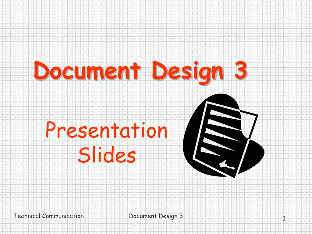 PPT - Document Design 3 PowerPoint Presentation, free download - ID:1385009