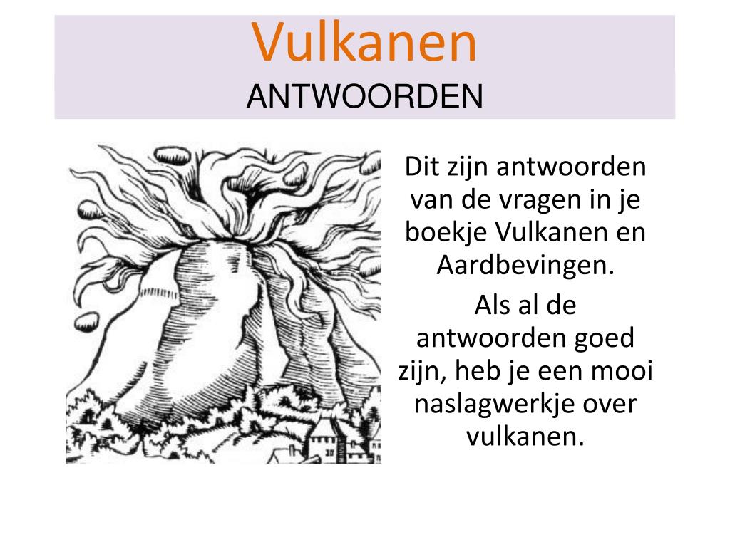 PPT - Vulkanen PowerPoint Presentation, free download - ID:1386412