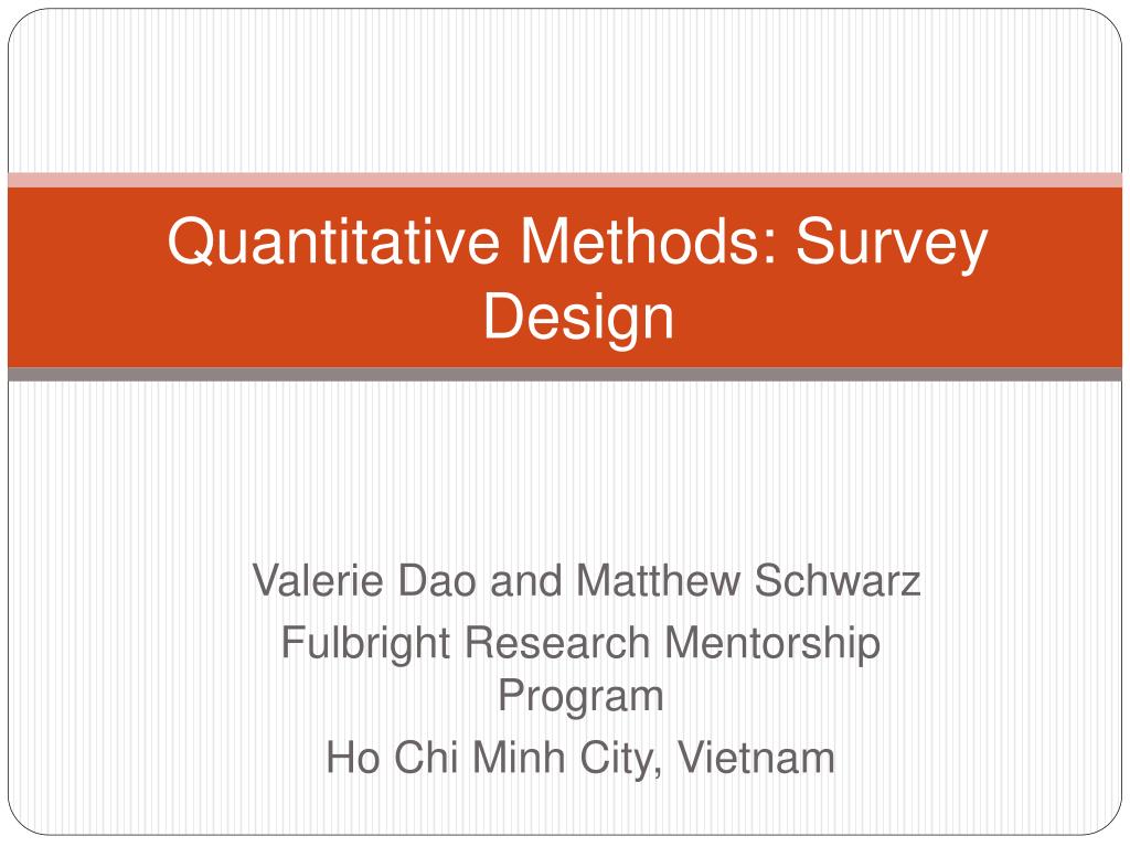 PPT - Mastering Survey Design Basics for Effective Research Planning PowerPoint Presentation ...