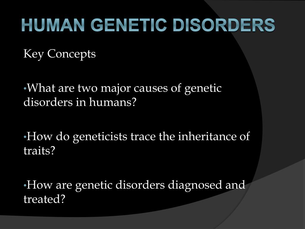 PPT - Human Genetic Disorders PowerPoint Presentation, free download ...
