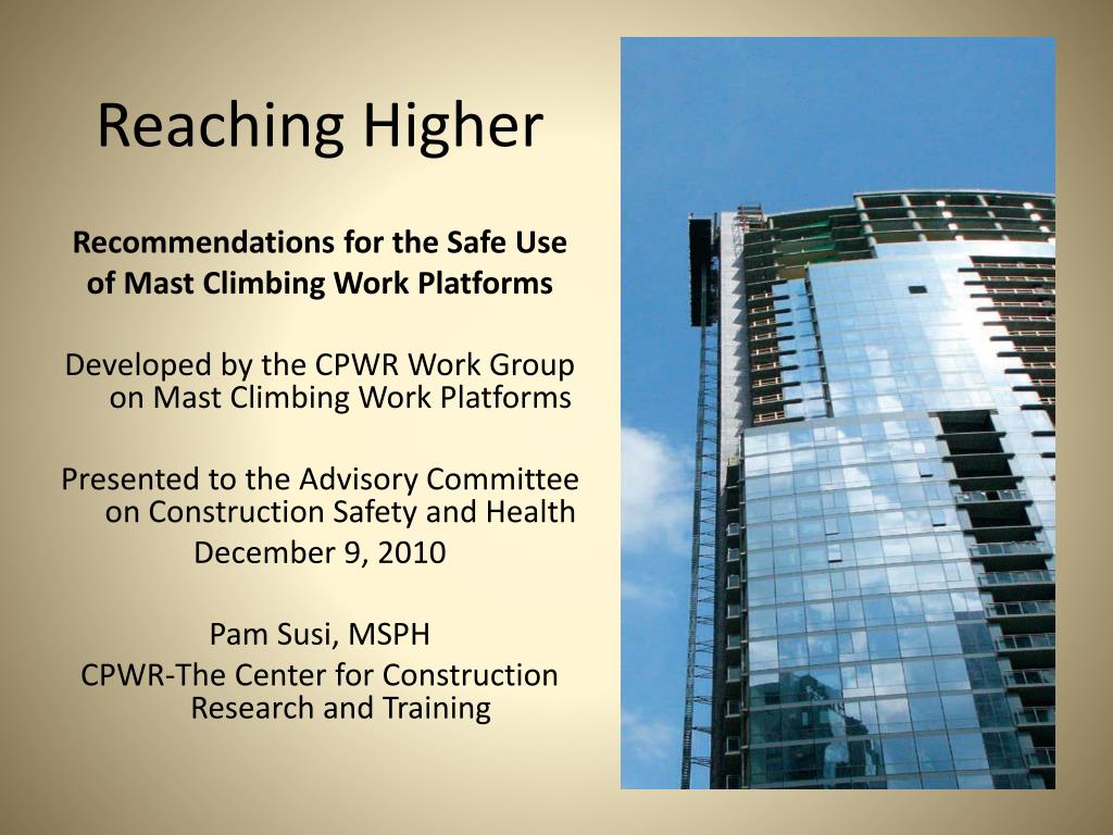 PPT - Reaching Higher PowerPoint Presentation, free download - ID:1389876